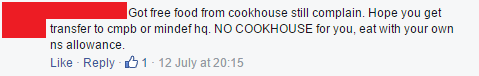 Singaporeans Are Expressing Their Thoughts On Cookhouse Food In A ...