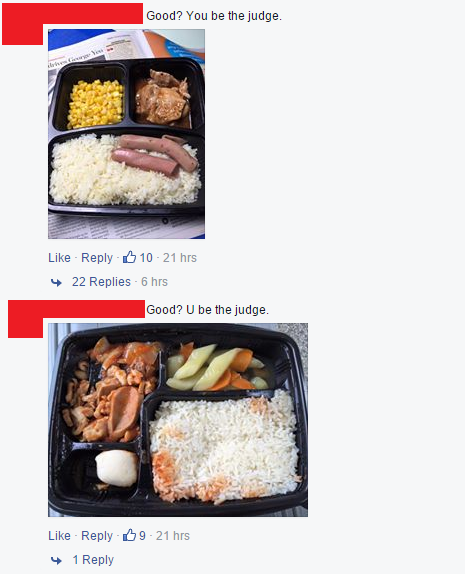 Singaporeans Are Expressing Their Thoughts On Cookhouse Food In A ...