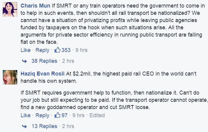 SMRT Admits They Couldn't Handle The Breakdowns On Their Own, Netizens ...