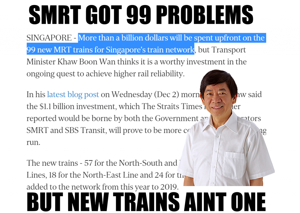 99 New Trains Can Solve Singapore's Transport Woes, According To ...
