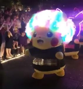 Neon Disco Pikachus Will Invade Sentosa With A Dance Parade This Dec