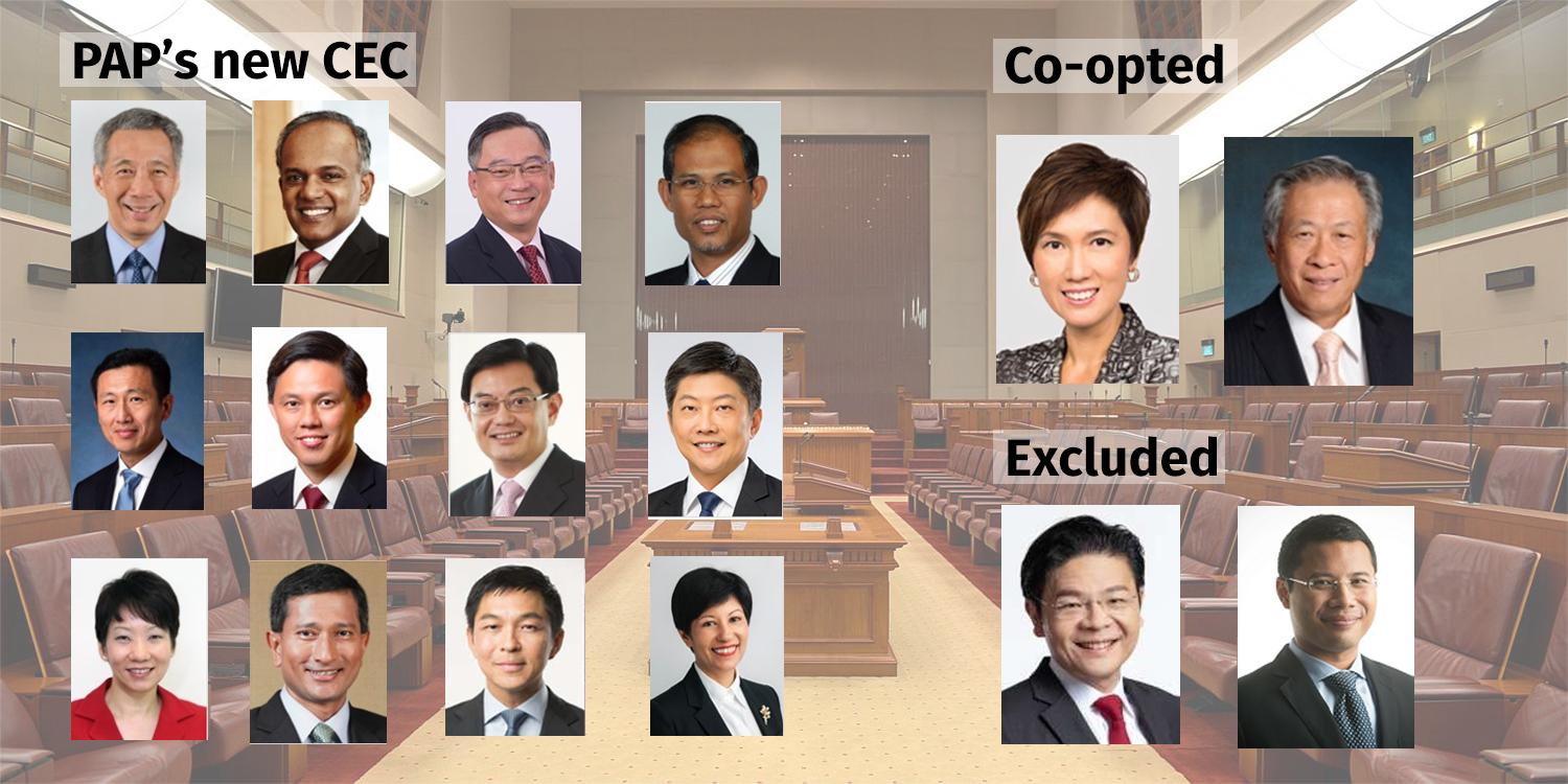 PAP Election Committee Line-Up Sheds Light On Next Gen Leadership