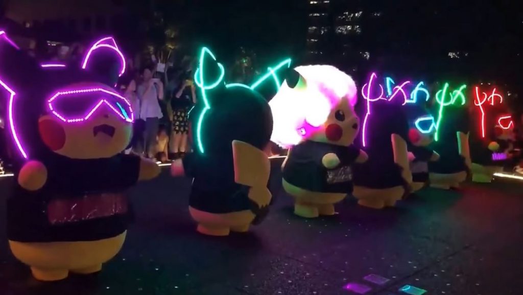 Neon Disco Pikachus Will Invade Sentosa With A Dance Parade This Dec