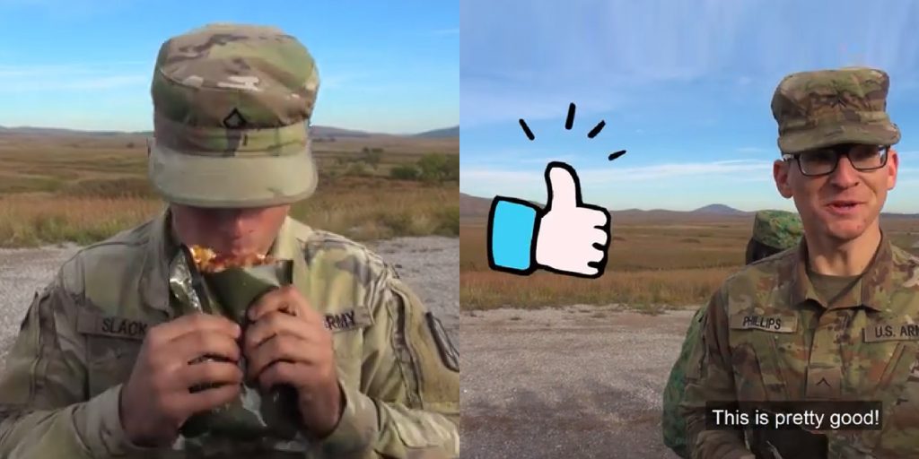 American Soldiers Try SAF Combat Rations And They Love It