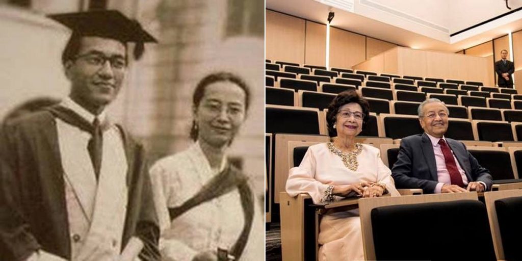 Dr Mahathir And His Wife Were NUS Lecture Theatre Baes