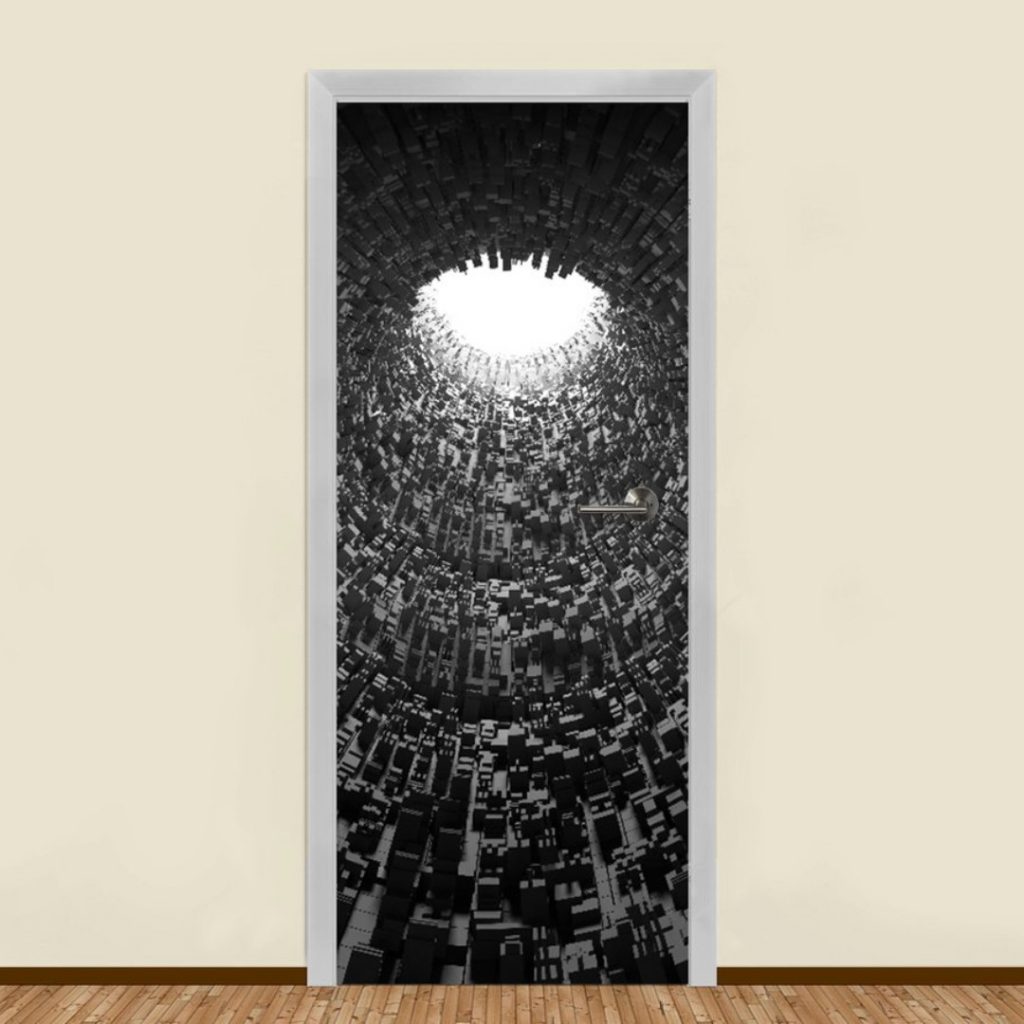 10 HDB Bomb Shelter Door Stickers For Portals To New Realms At Home