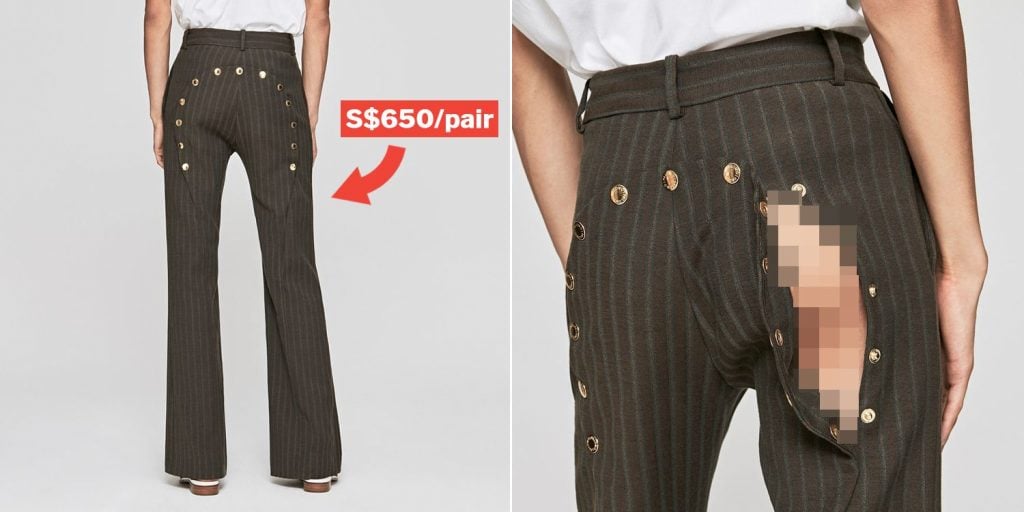These Designer Pants Have A Butt Opening Perfect For A Post-Mala Toilet ...