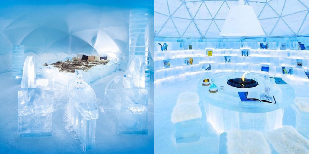 This Hokkaido Ice Village Has Igloo Beds & A Crystal Chapel For Weddings