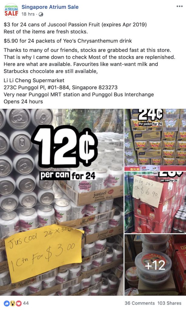 Insanely Cheap Beer & Canned Drinks From $3/Carton At Li Li Cheng ...