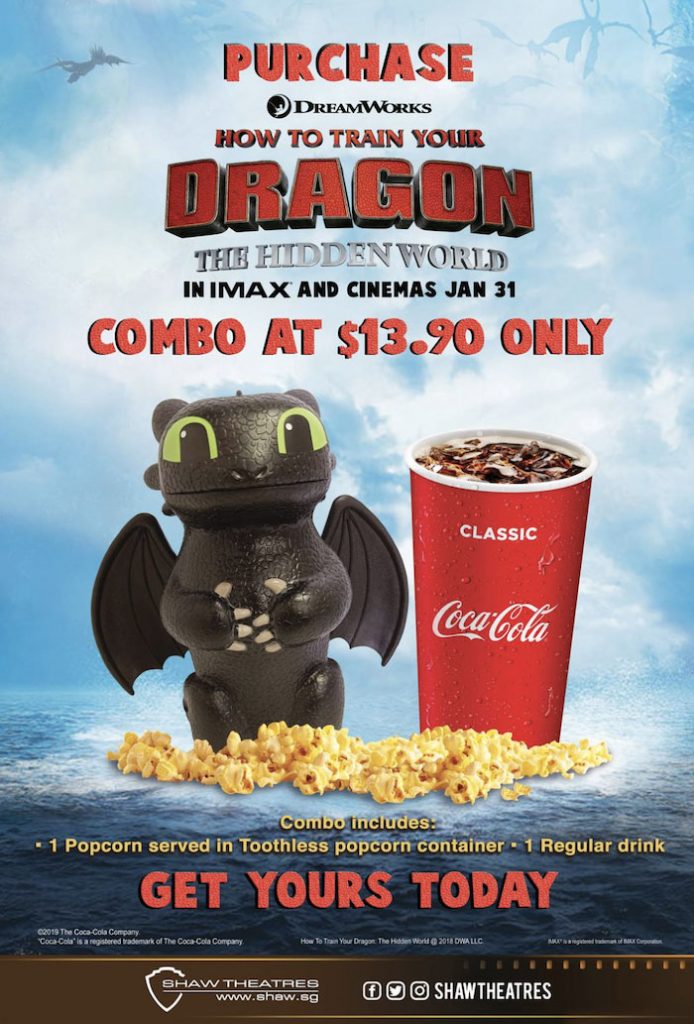 Shaw Theatres Now Has Toothless Popcorn Buckets For $13.90 In S’pore