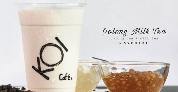 $2 Koi Milk Tea With Any Drink Purchase At Plaza Sing From 8-10 March