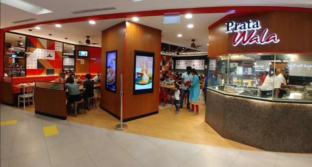 50 Cents Wholegrain Prata With Curry At Prata Wala NEX On March 26