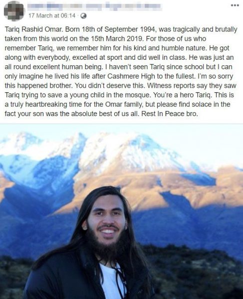 Singaporean’s Son Killed In Christchurch Shooting, Family & Friends ...