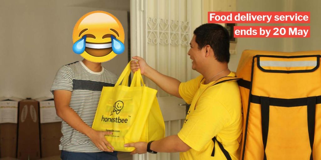 Honestbee Delivery Service Ends On 20 May, Netizen Tells Users To Use ...