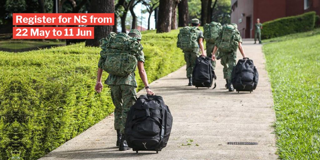 National Service Registration Starts On 22 May For S'porean Men Born ...