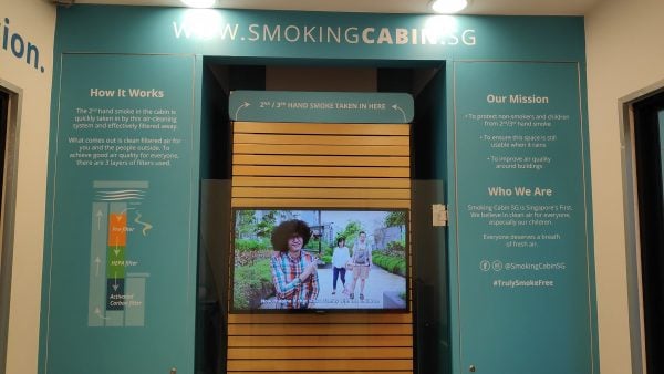 Smoking Cabin Debuts In One-North; 59 More Expected In S'pore By End Of ...