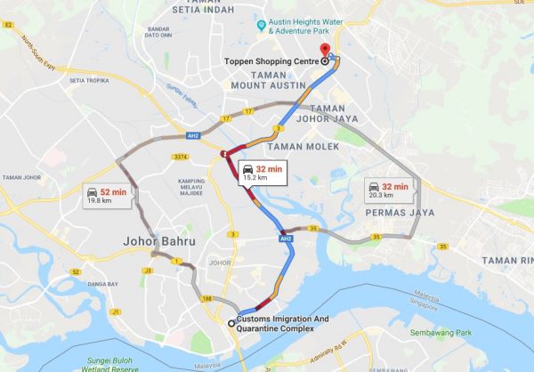 Toppen Shopping Centre In JB Is An Open-Concept Mall With An Integrated ...