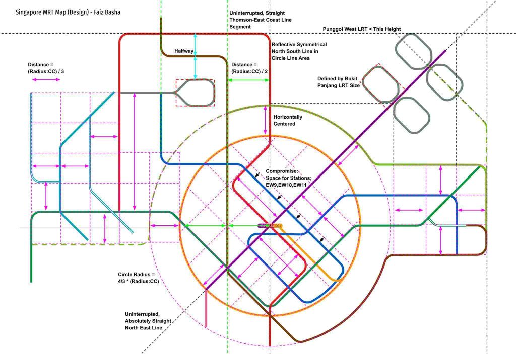 Netizen Redesigns MRT Map Again & We Hope It'll Be Used ASAP In Singapore