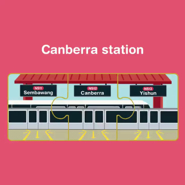 Canberra MRT Station Is Opening On 2 Nov & Will Make Journey To Town 10 ...