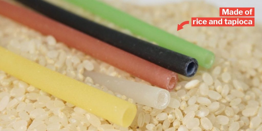 Edible Rice Straws Are Now A Thing In S'pore & They're Also A Handy ...