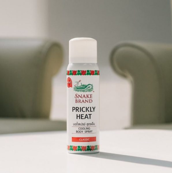 Snake Brand Prickly Heat Body Spray Exists Too, Besides Shower Gel & Powder