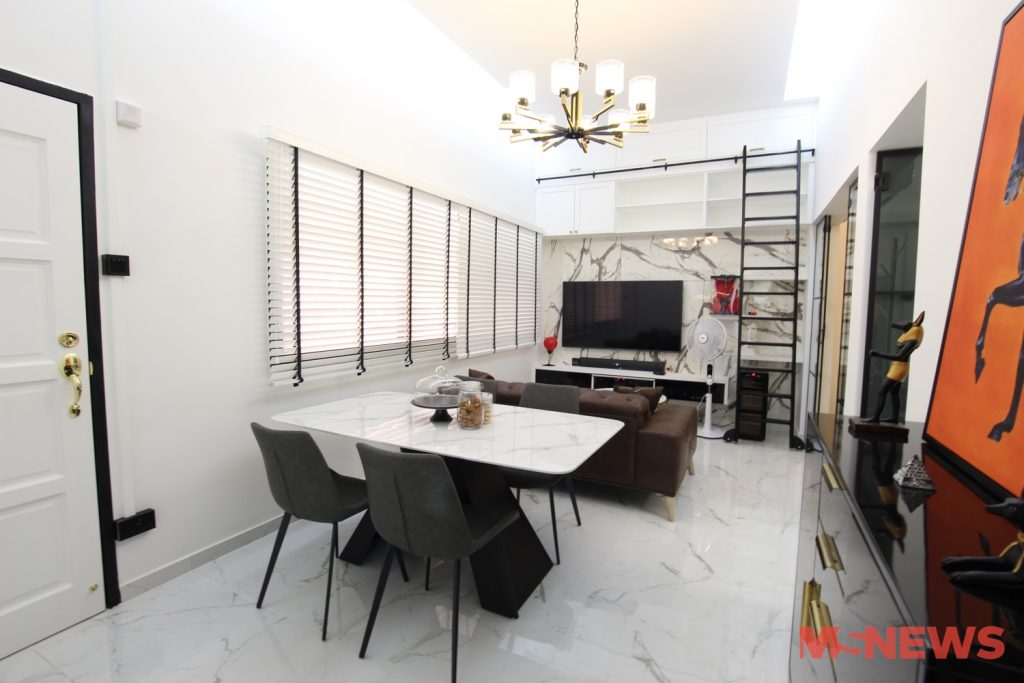 Couple Turns Old $315K Bishan HDB Into A Modern B&W Beauty With 4.9m ...