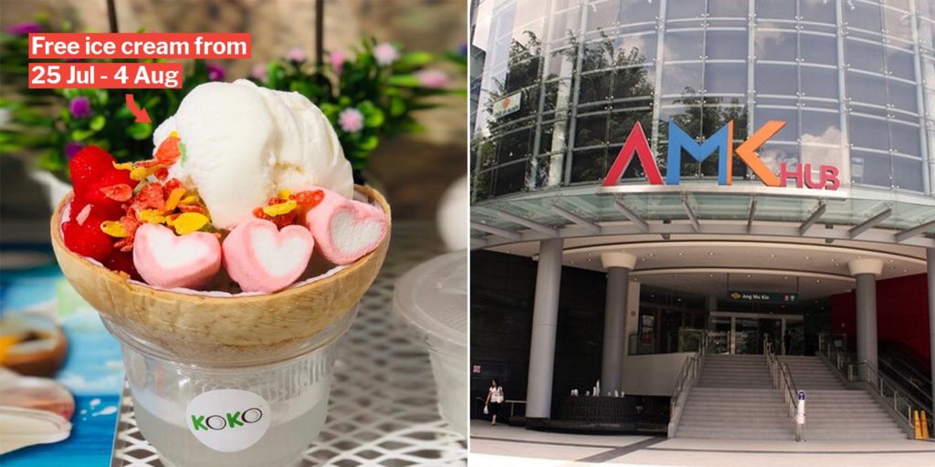 AMK Hub & Jurong Point Are Giving Out Free Thai Coconut Ice-Cream If ...