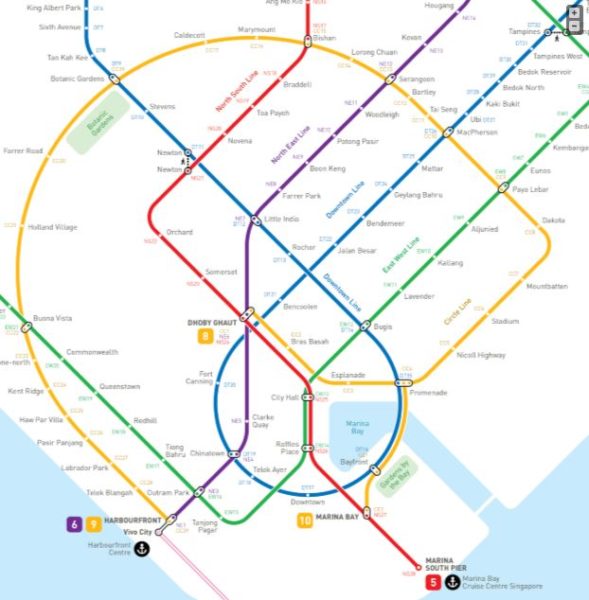 Architect's Minimalist MRT Map Is So Easy To Follow It Should Be Made ...
