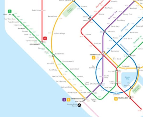 Architect's Minimalist MRT Map Is So Easy To Follow It Should Be Made ...