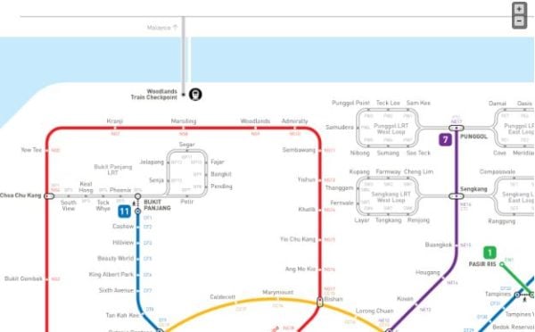 Architect's Minimalist MRT Map Is So Easy To Follow It Should Be Made ...