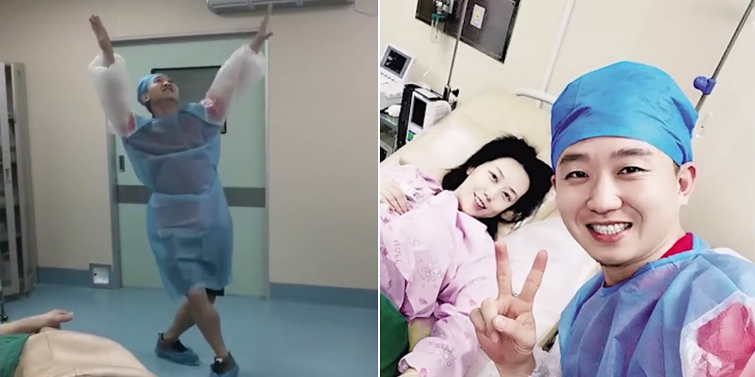 Husband Dancing Beautifully In Delivery Room Was The Right Remedy For ...