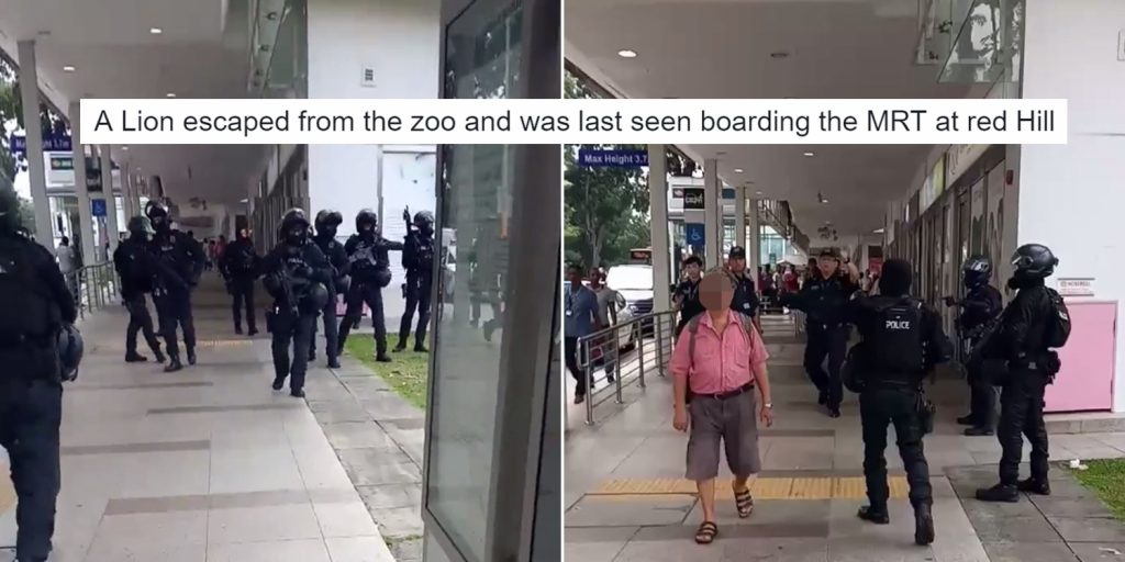 Redhill MRT Video With Huge Police Presence Goes Viral On 6 Jul, Turns ...