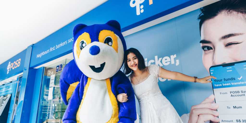 POSB Squirrel Just Started A Campaign To Unite All Mascots in S'pore ...