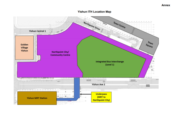 Yishun's Integrated Transport Hub Opens 8 Sep, With Aircon Linkways To ...