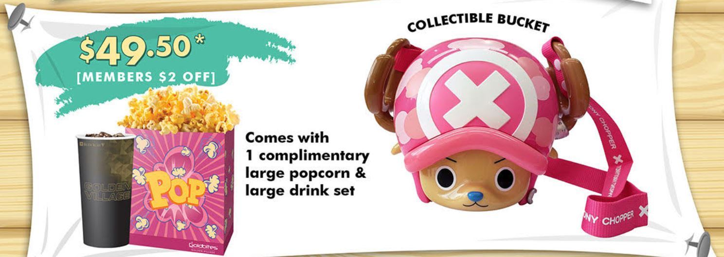 This One Piece Popcorn Bucket Lets You Eat From Chopper's Hat At All ...