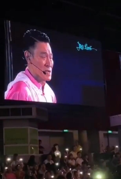 Andy Lau Cries 30 Mins Into S'pore Concert, It's His 1st Time Singing ...