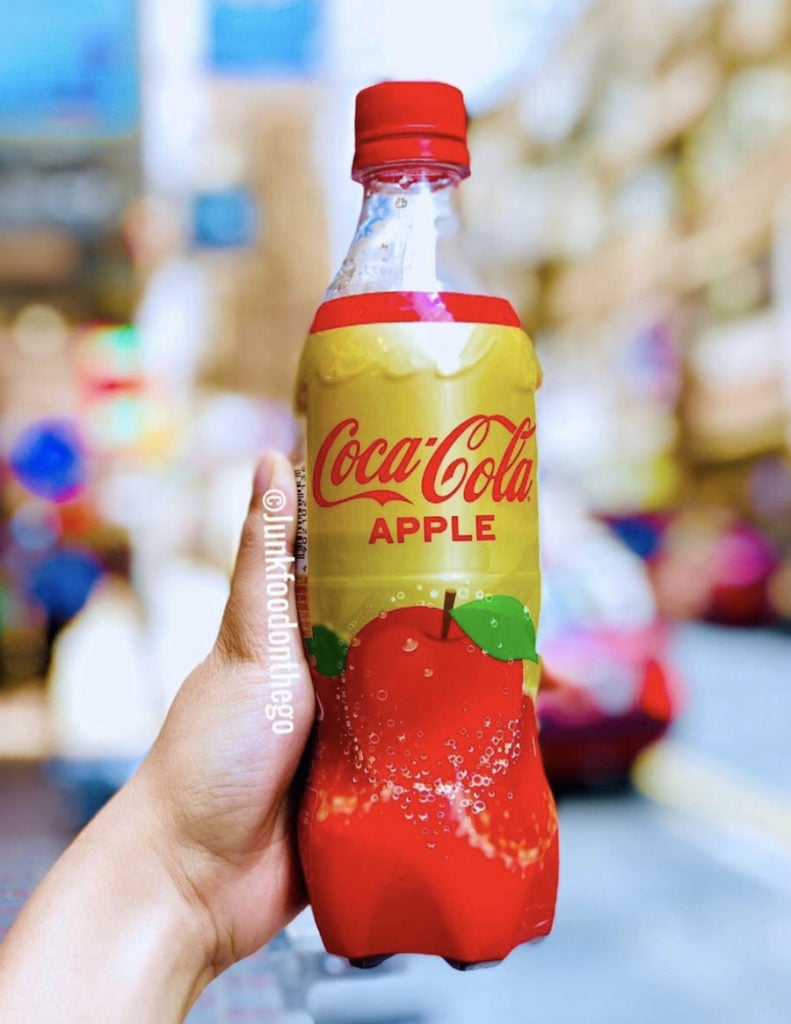 7-Eleven S'pore Brings In Coca Cola Apple, Previously Exclusive To ...
