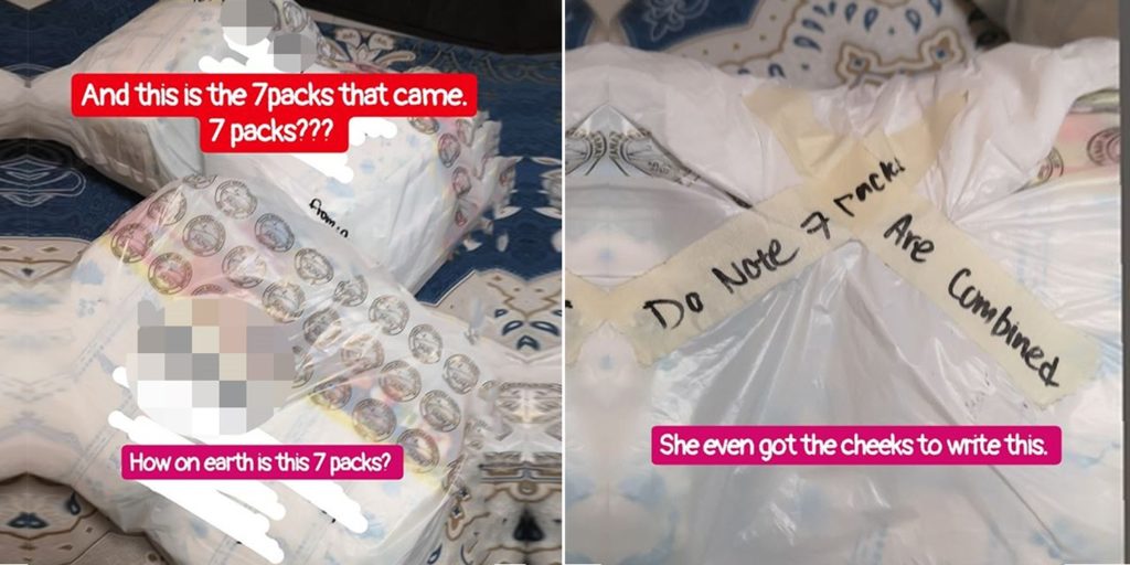 S'porean Mum Warns Of Free Diaper Deal, Claims She Only Got Half The ...