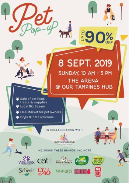 Our Tampines Hub Pet Festival Has Up To 90% Off Food & Supplies On 8 Sep