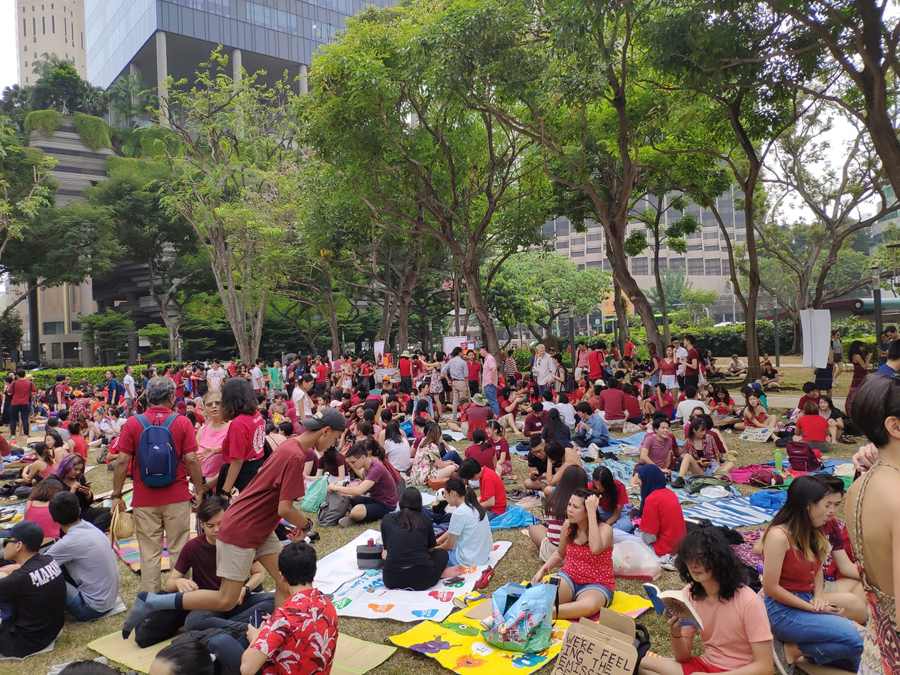 SG Climate Rally Brings Huge Crowds To Hong Lim Park, Mobilises S ...
