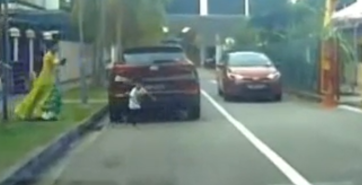 Viral Video Of Child Being Run Over By A Car Reminds S'poreans To Cross ...
