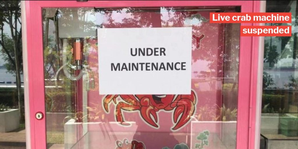 House Of Seafood CEO Claims Claw Machine Was To Educate Children, Crabs ...