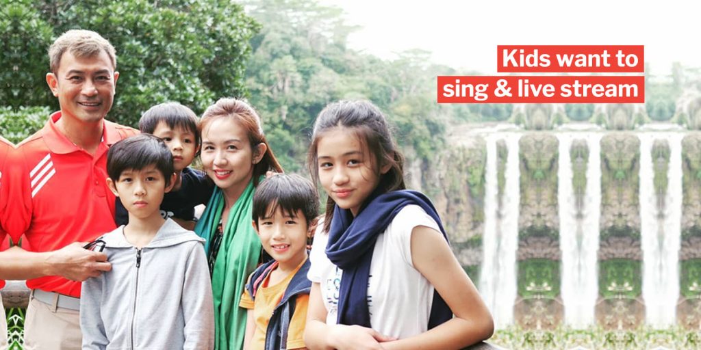 Ex-Actress Evelyn Tan Supports Her Kids Pursuing Entertainment Careers ...