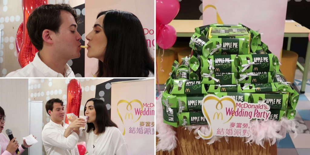 McDonald’s Hong Kong Lets You Get Married With McWedding Party Packages ...