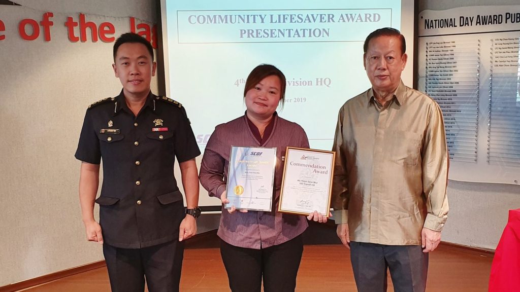 SBS Driver Gets Noticed By SCDF For Valiantly Putting Out Fire In Viral ...