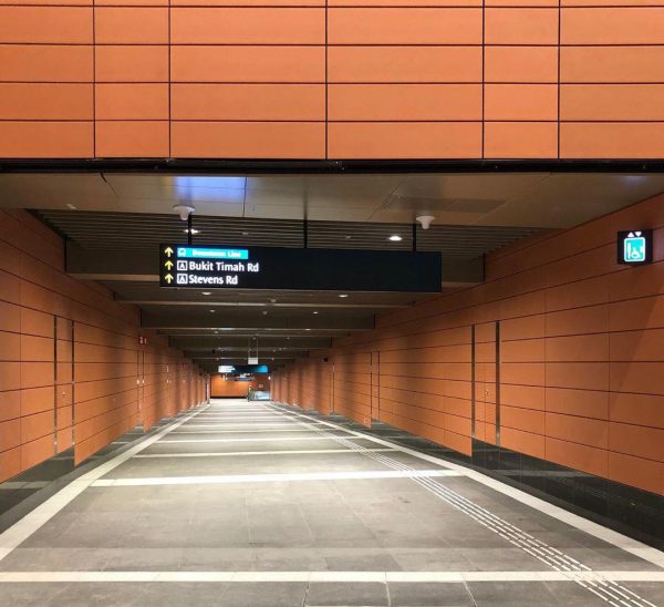 Stevens MRT Now Has Underpass With Aircon, So You Can Siam The Heat ...
