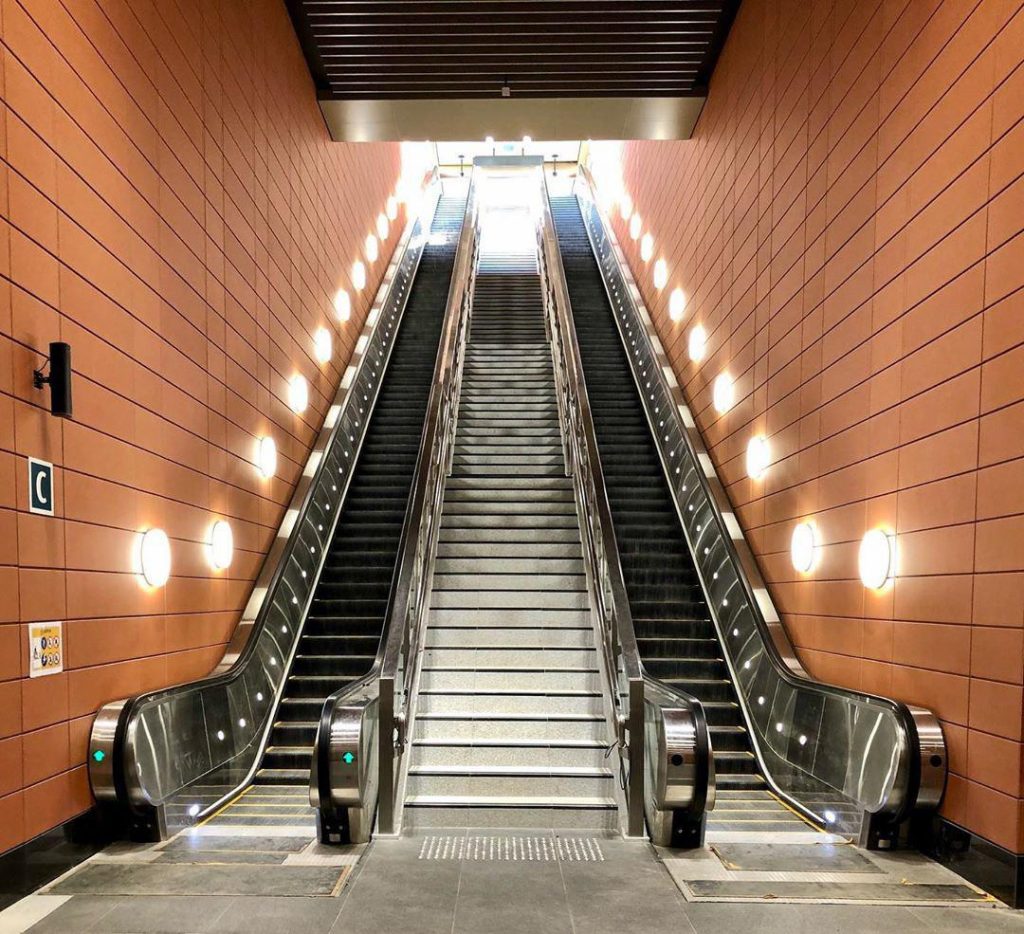 Stevens MRT Now Has Underpass With Aircon, So You Can Siam The Heat ...