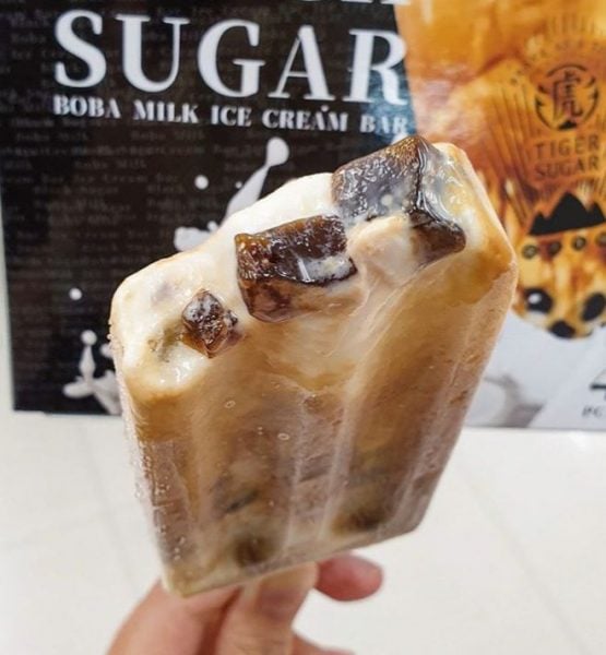 Tiger Sugar Ice Cream With Brown Sugar Boba Bits Now At All 7-Eleven ...