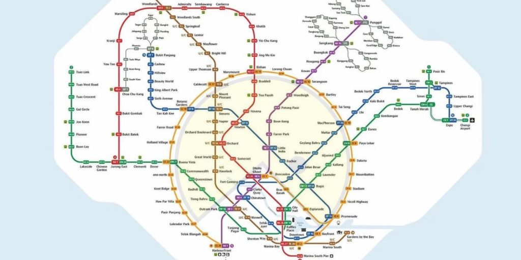 Yellow Line Is Finally A Circle In LTA's Latest Map, Looks Like Pac-Man ...
