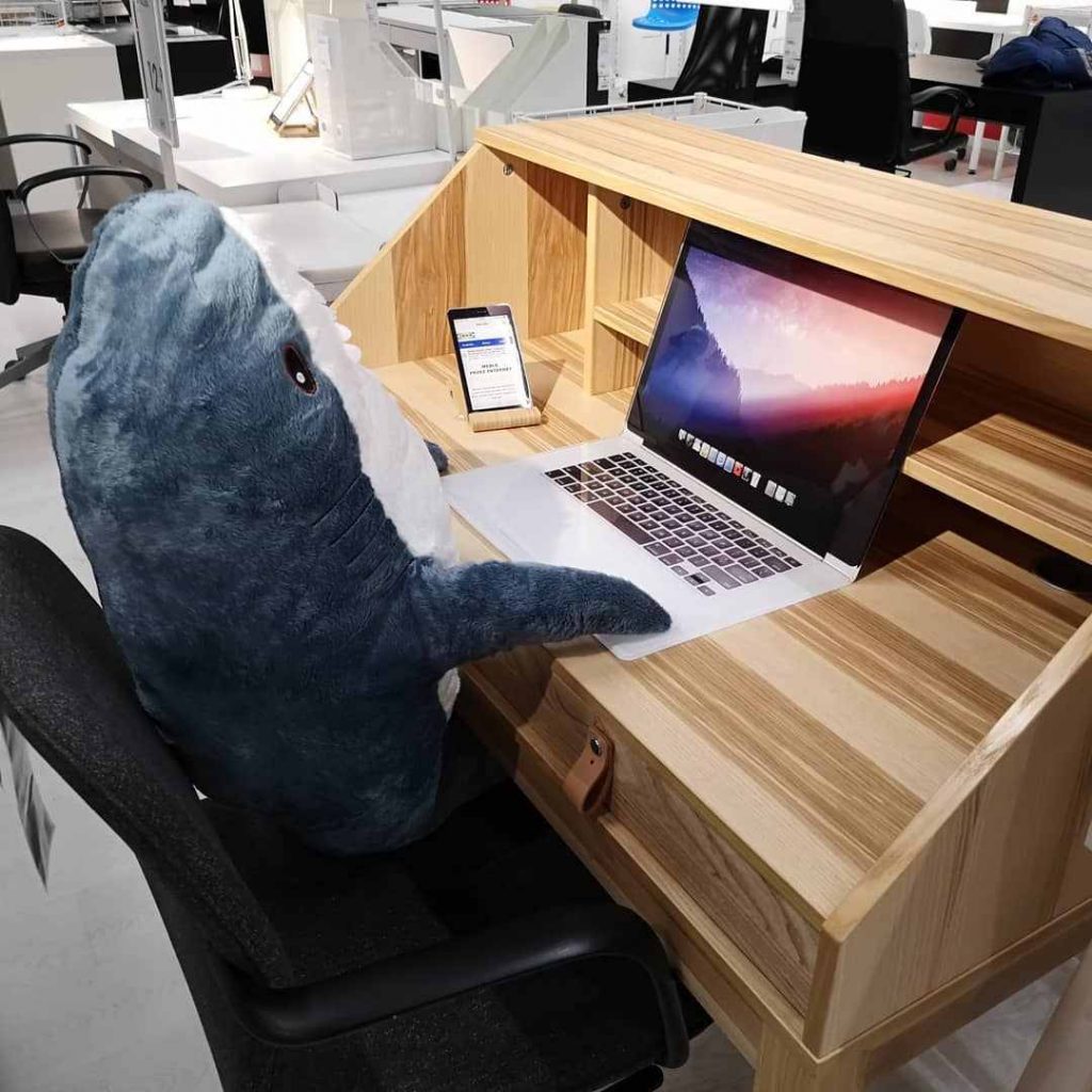 IKEA Shark Can Play Piano, Do Yoga & Have Family Dinner Thanks To ...